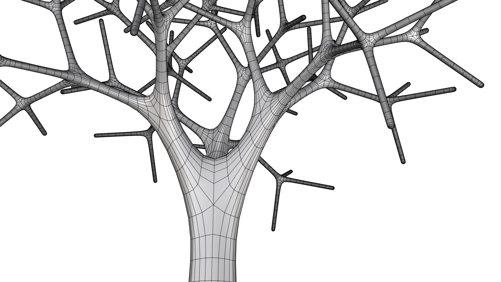 Fractal Spikes Fantasy Tree 3D Model - TurboSquid 2162177