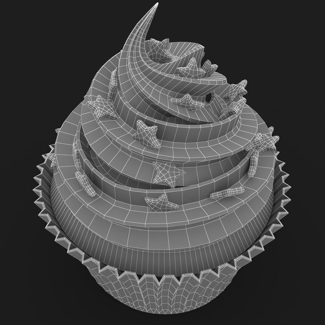 Max Realistic Cupcake Pink