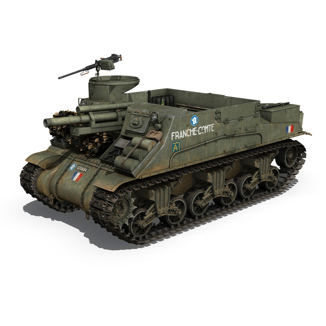 m7 priest - franche-comte 3ds