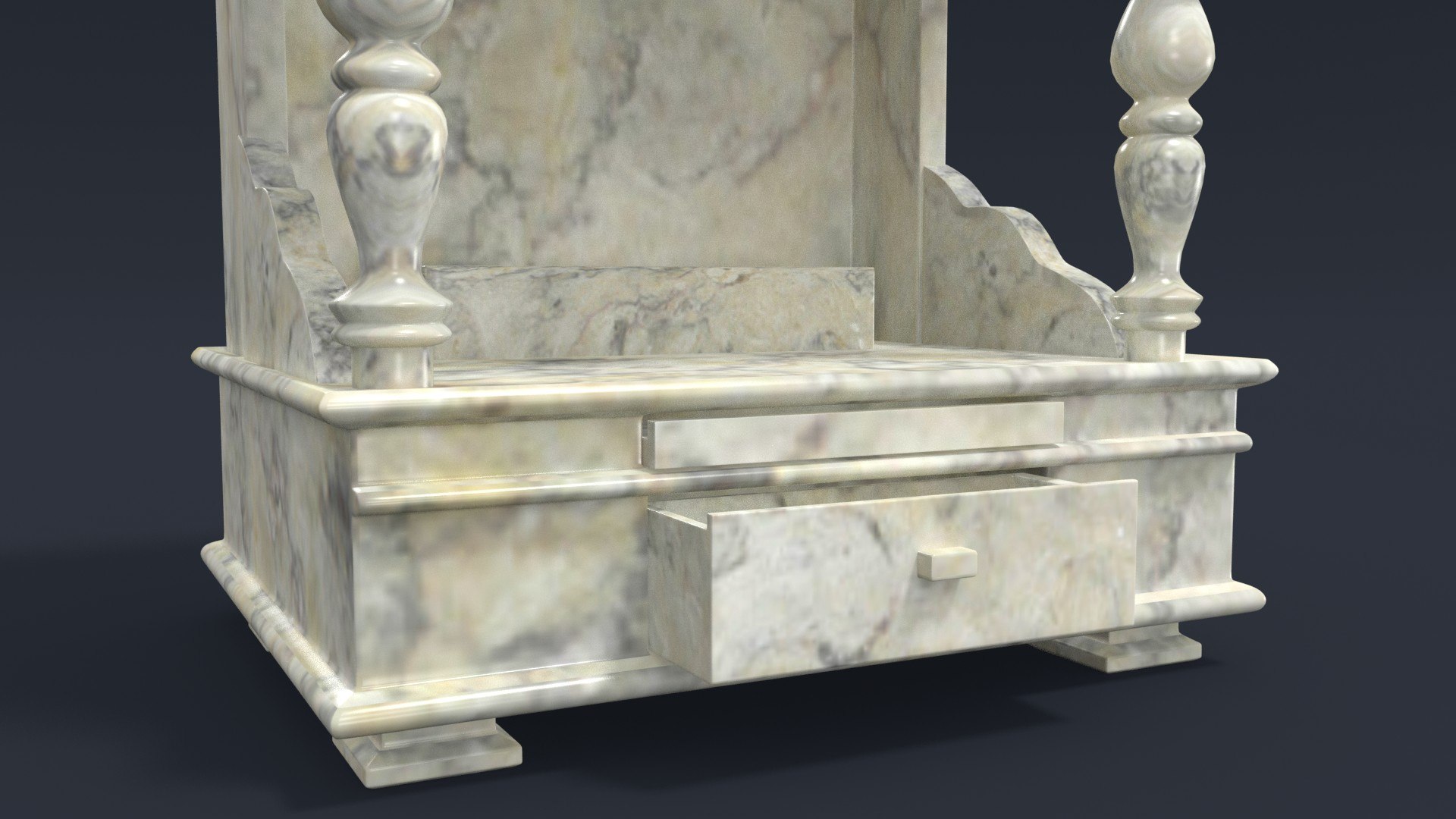 3D Marble Temple Model - TurboSquid 1164202