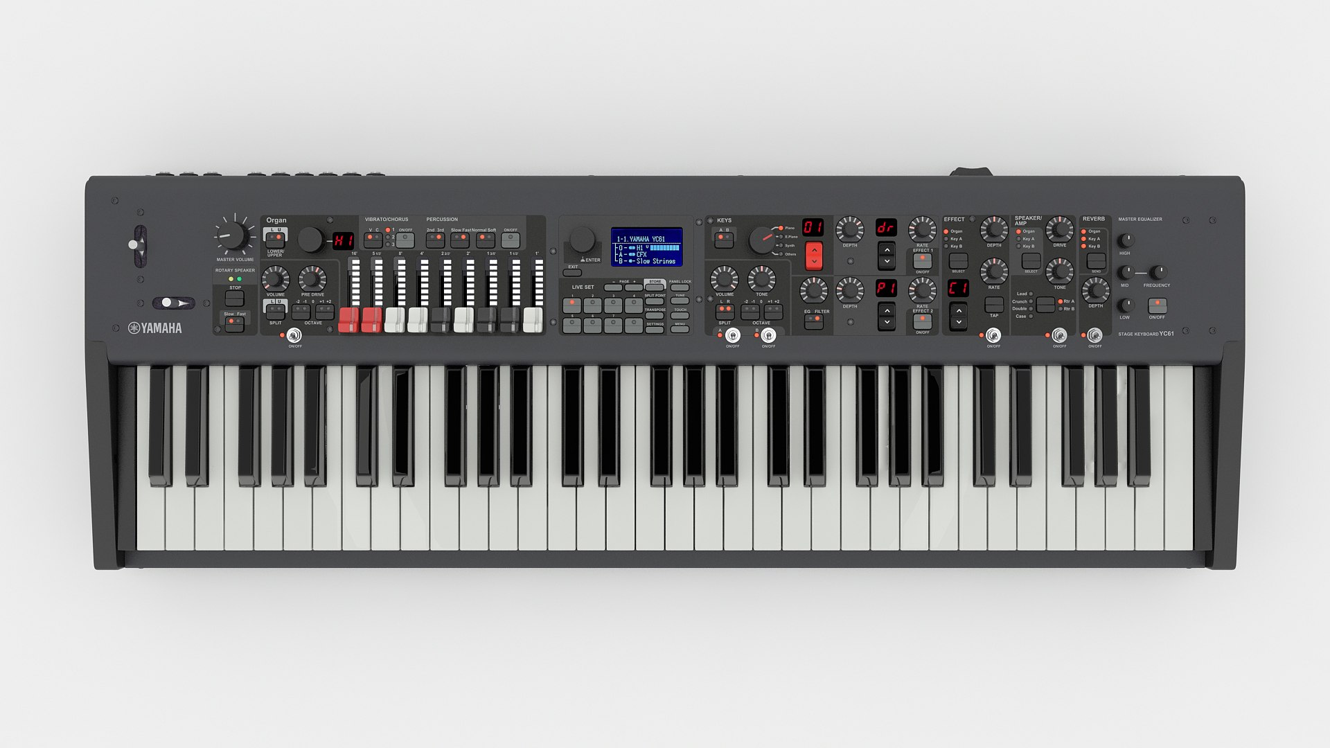 3D Yamaha Yc-61 Model - TurboSquid 1580053