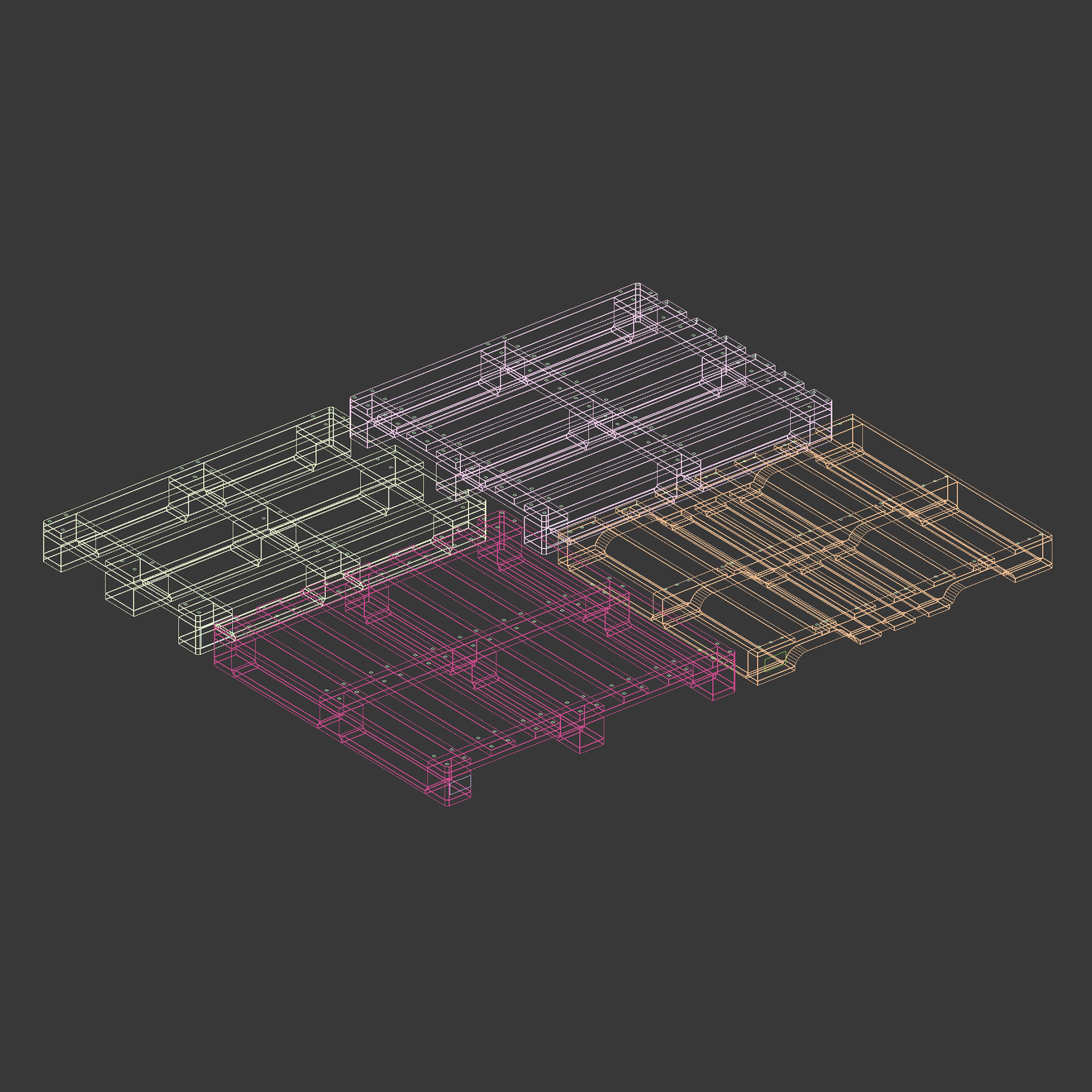 Free pallets 3D model - TurboSquid 1488051