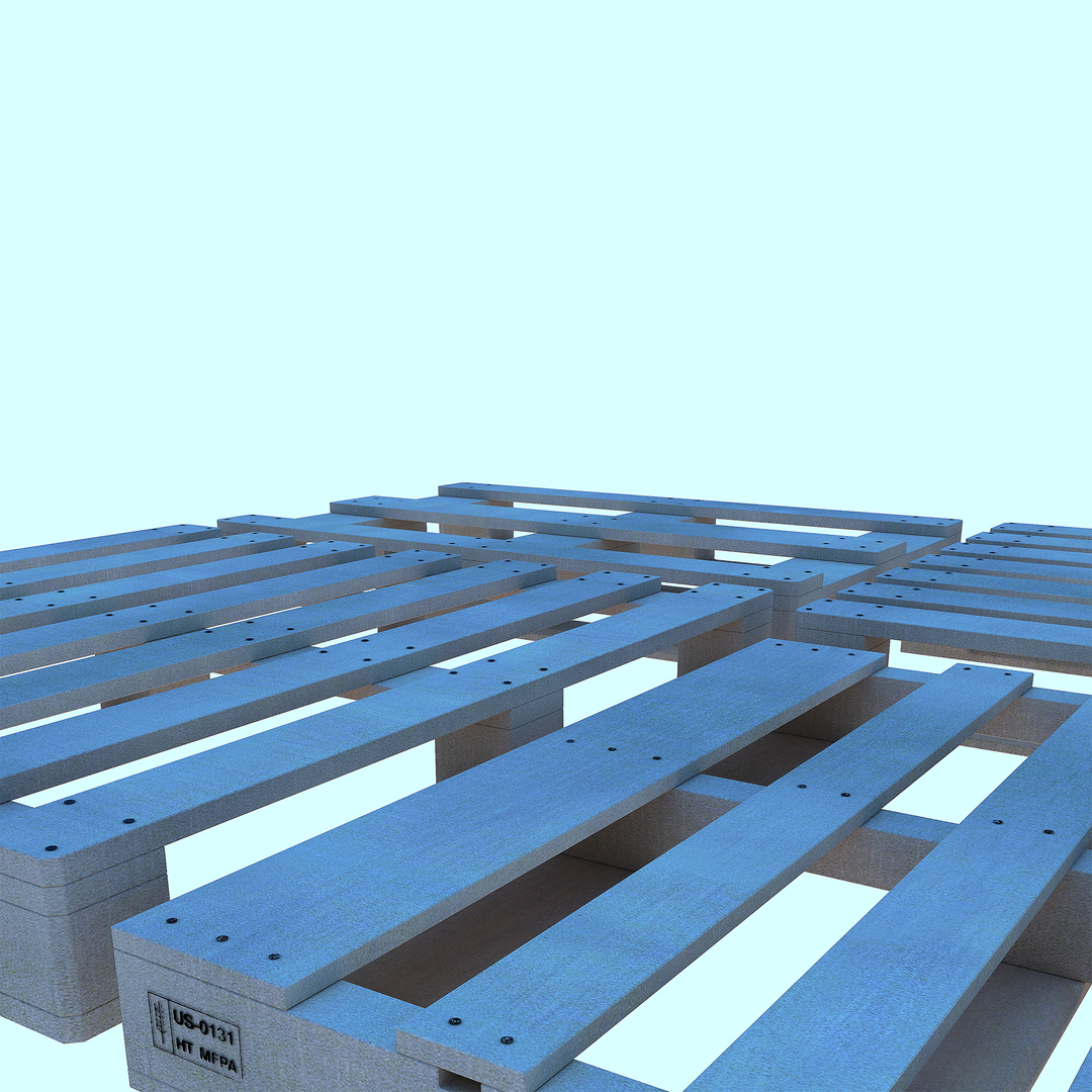 Free pallets 3D model - TurboSquid 1488051