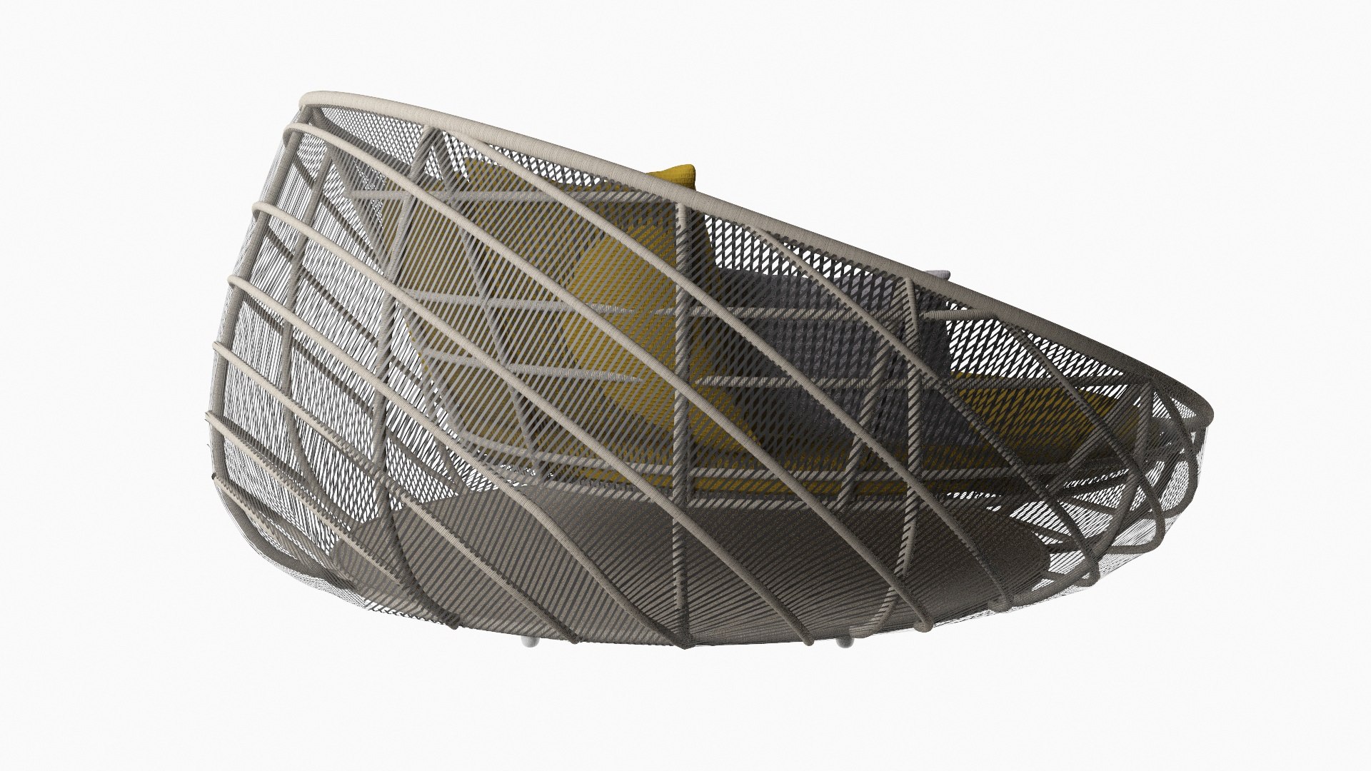 Canasta Outdoor Sofa 3D model - TurboSquid 1770193