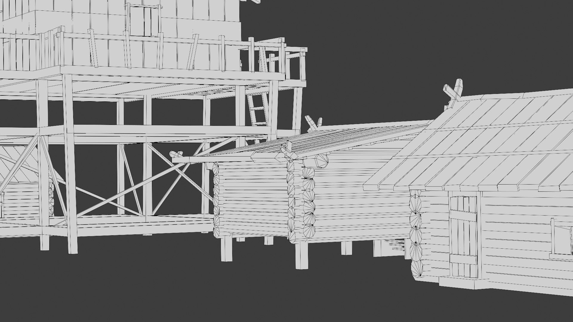 Hut Model Collection 3D Model - TurboSquid 2268772