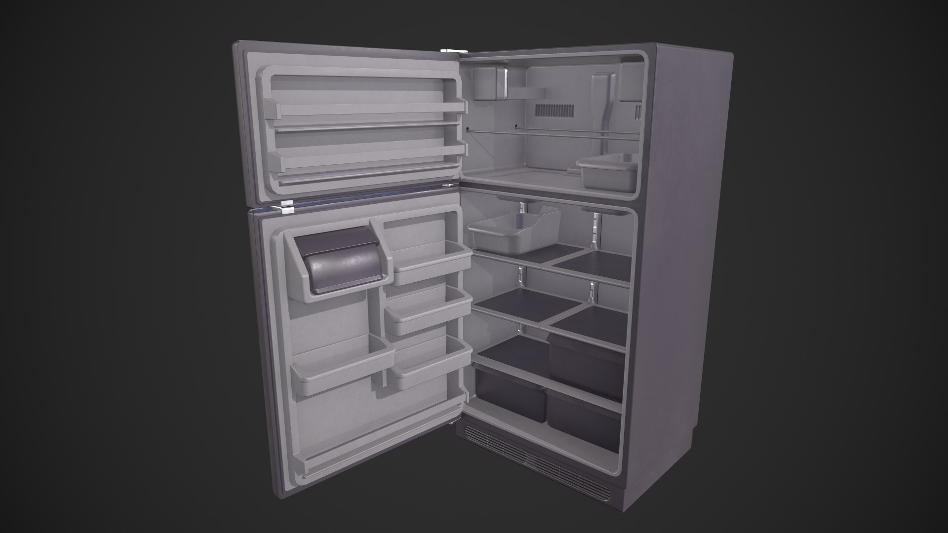 Refrigerator 3D Model - TurboSquid 2051019
