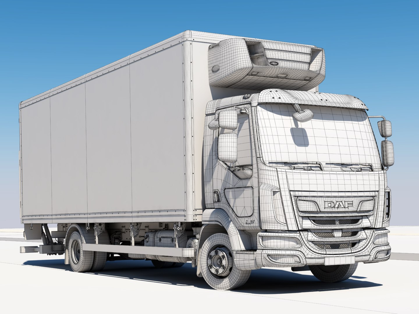 3D Daf Lf 2017 - TurboSquid 1235893