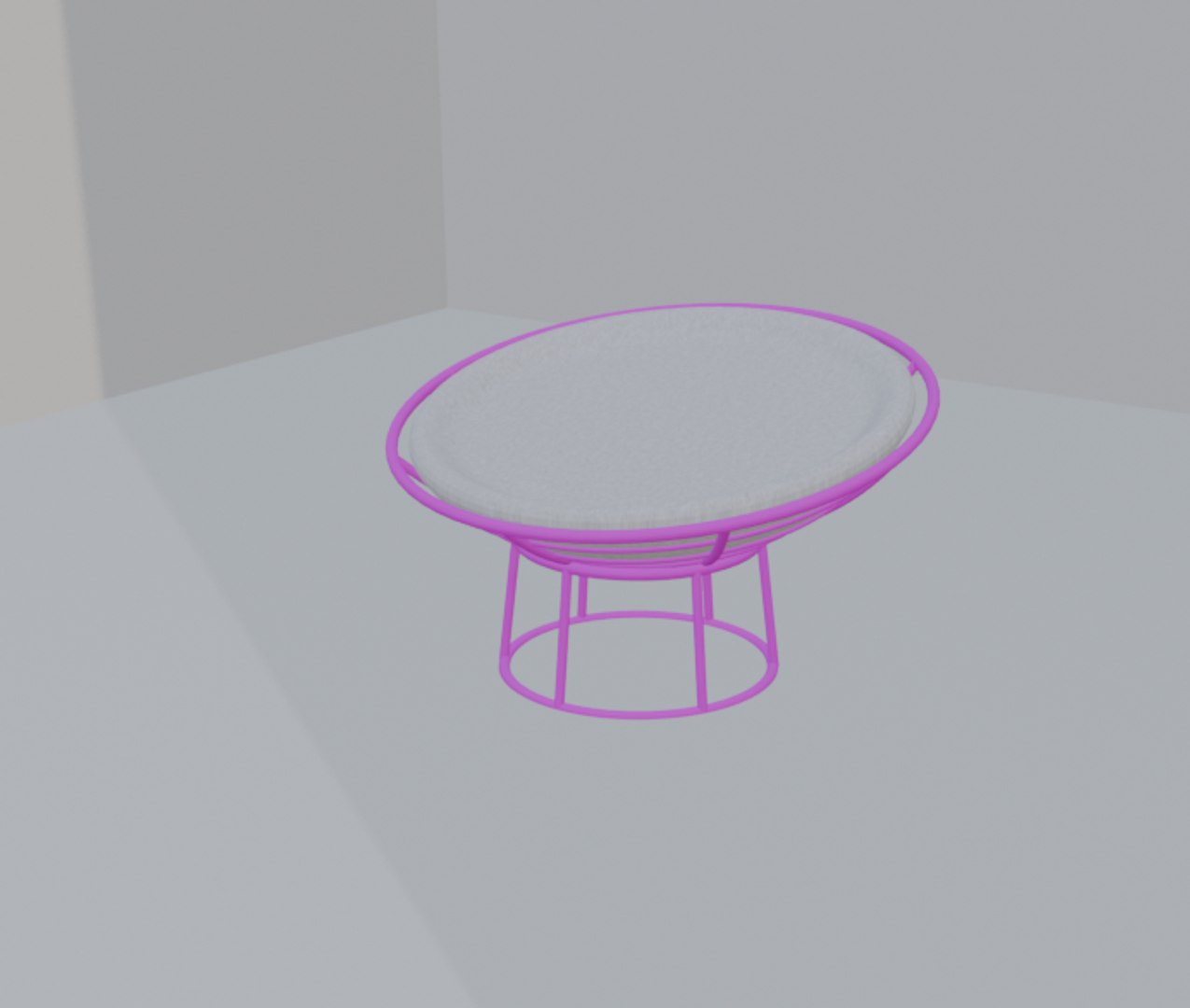 Free 3D Elliptical Mesh Lounge Chair - TurboSquid 2336727