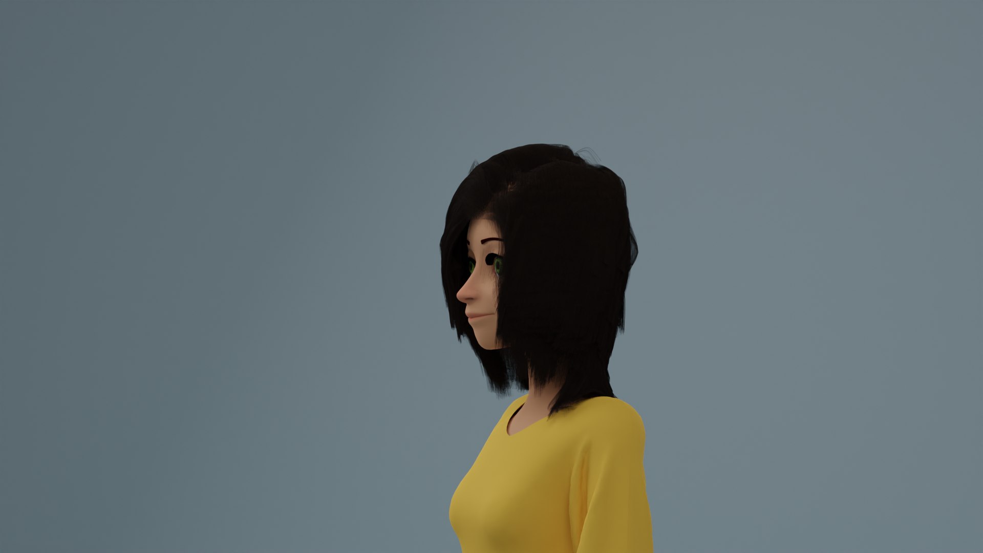 Pixar Style Female Character 3D - TurboSquid 2221747