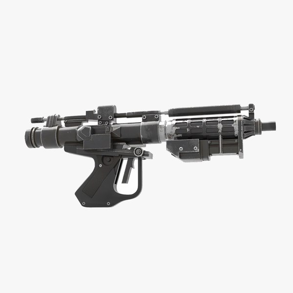 modelo 3d Future science fiction laser gun - TurboSquid 2017482