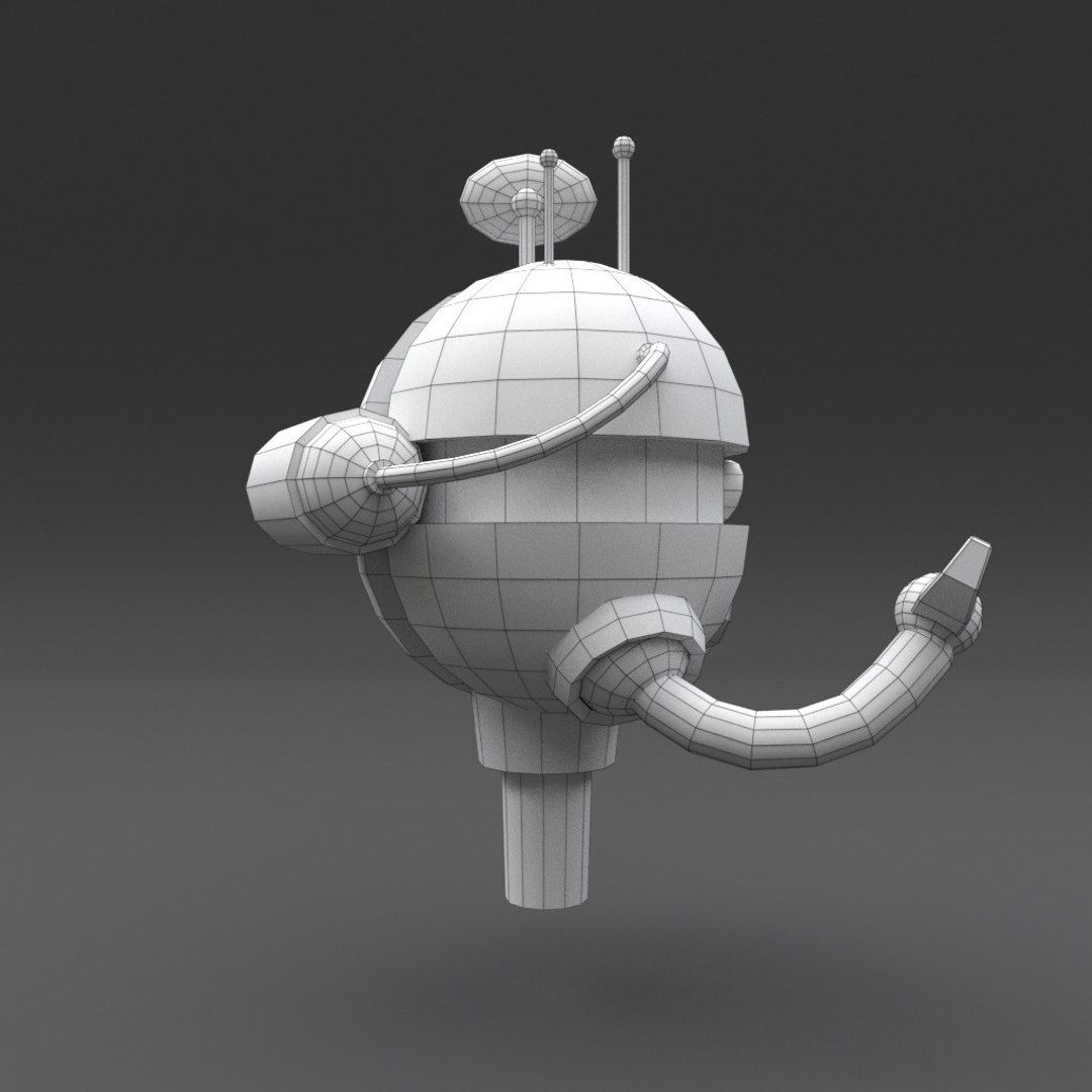 3D Model Robot Blender Rigged - TurboSquid 1288399