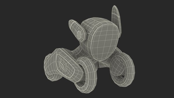 modelo 3d Sad Robot Toy Loona Smart Petbot - TurboSquid 2094599