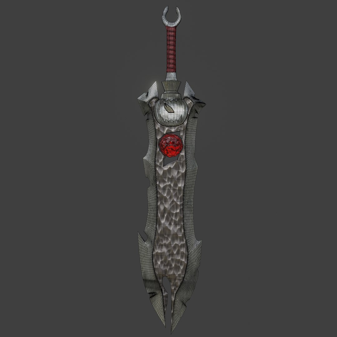 The Old Sword PBR Low-poly Game Ready 3D - TurboSquid 1772963