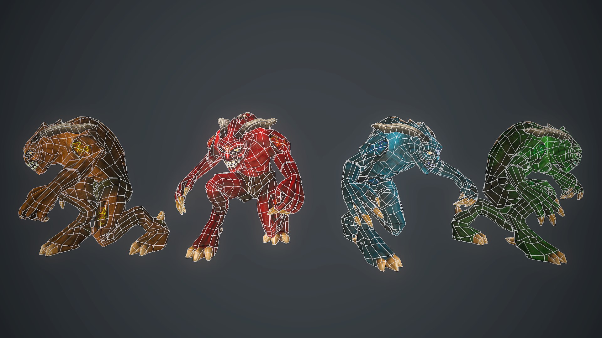 3d Model Demon Minions