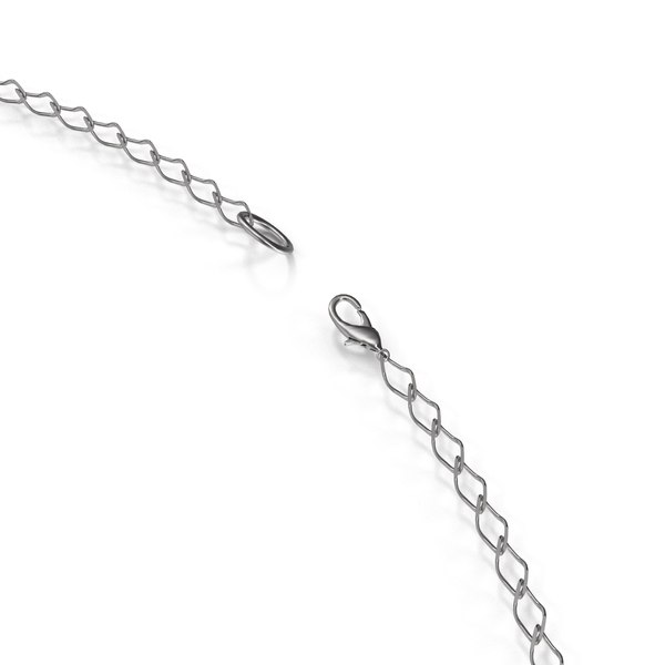 white gold chain rigged 3d ma