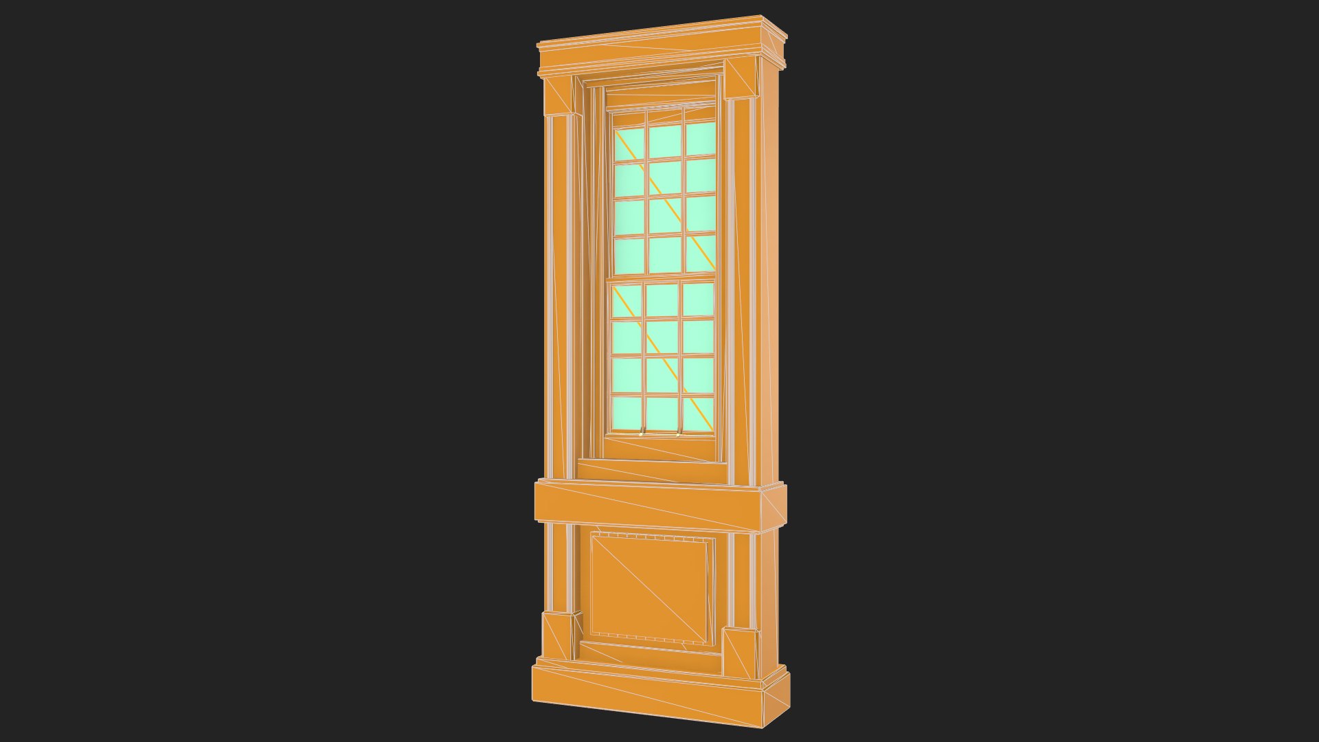 Victorian Window set I 3D model - TurboSquid 2023081