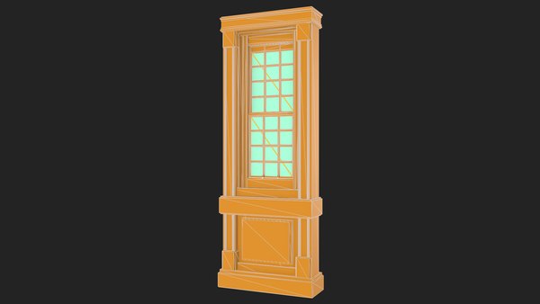 modelo 3d Conjunto de ventana victoriana I - TurboSquid 2023081