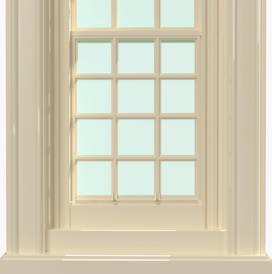 Victorian Window set I 3D model - TurboSquid 2023081