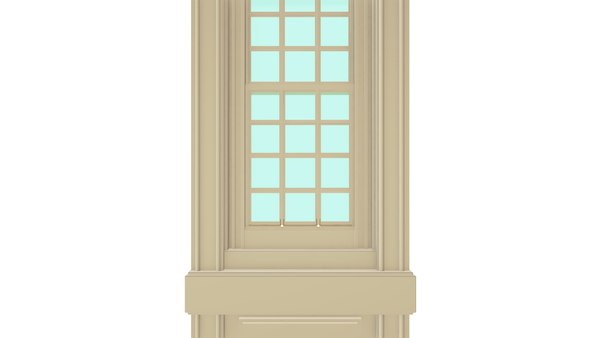 modelo 3d Conjunto de ventana victoriana I - TurboSquid 2023081