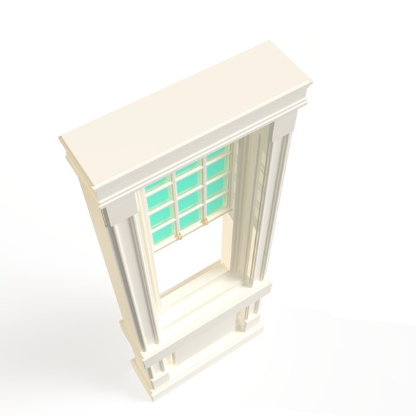 modelo 3d Conjunto de ventana victoriana I - TurboSquid 2023081