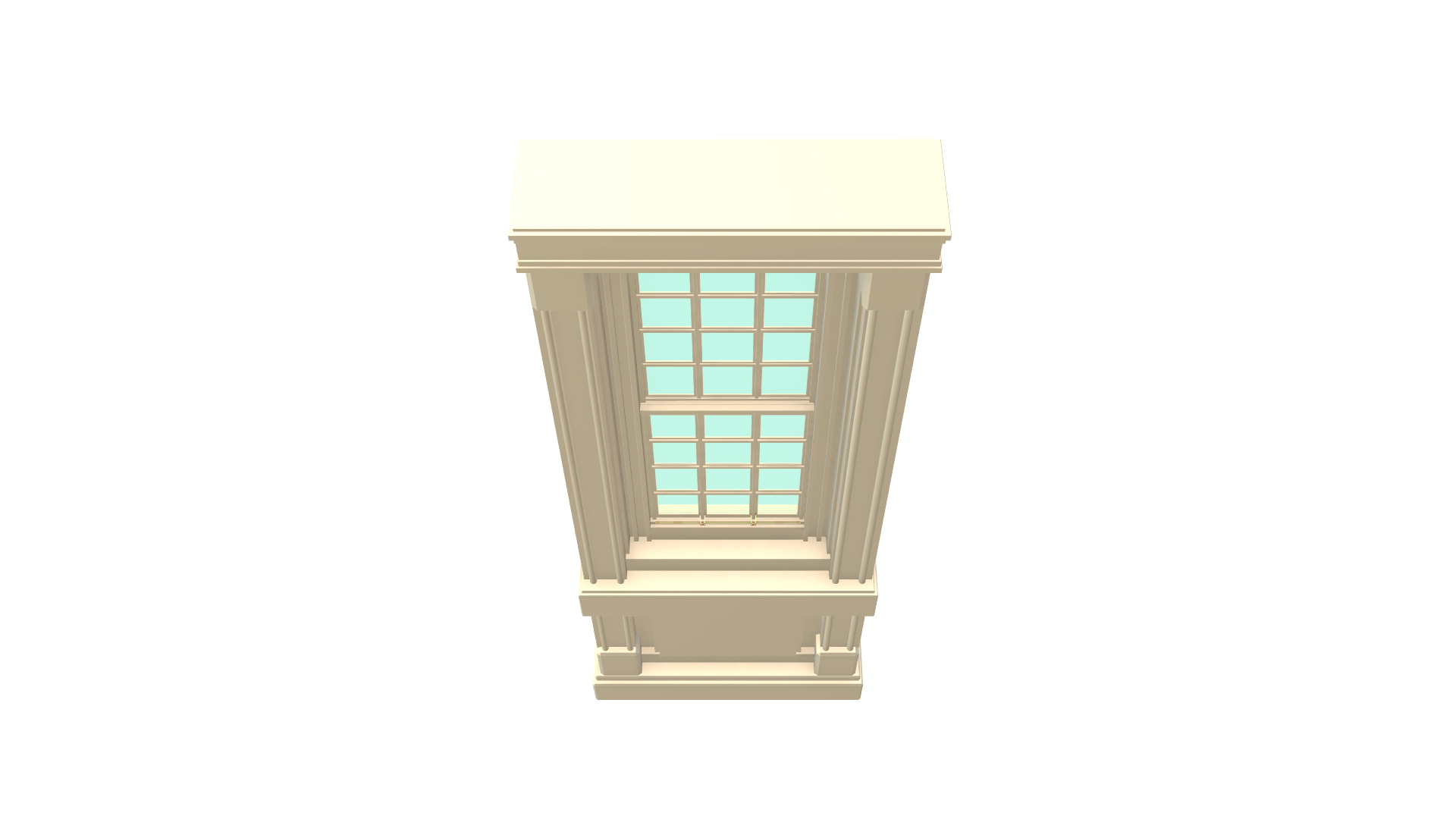 Victorian Window set I 3D model - TurboSquid 2023081