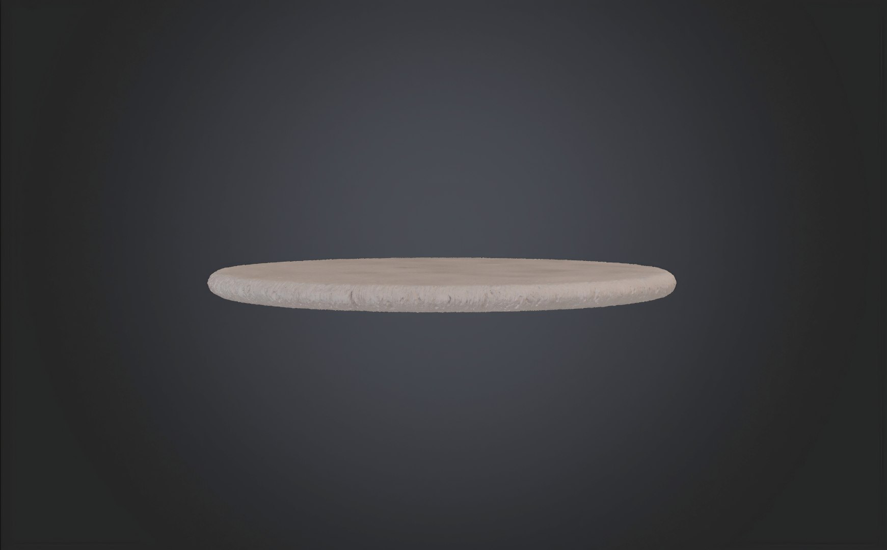3D Model High Poly Beige Round Shag Rug - TurboSquid 2566976