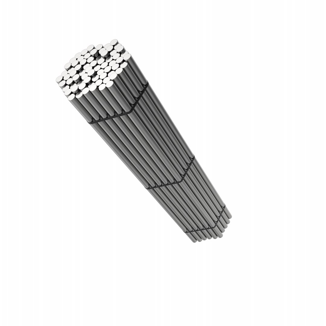 Steel Round Bars 3D Model - TurboSquid 2090856