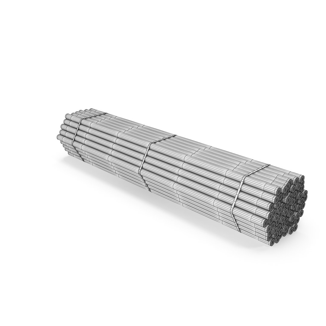 Steel Round Bars 3D Model - TurboSquid 2090856