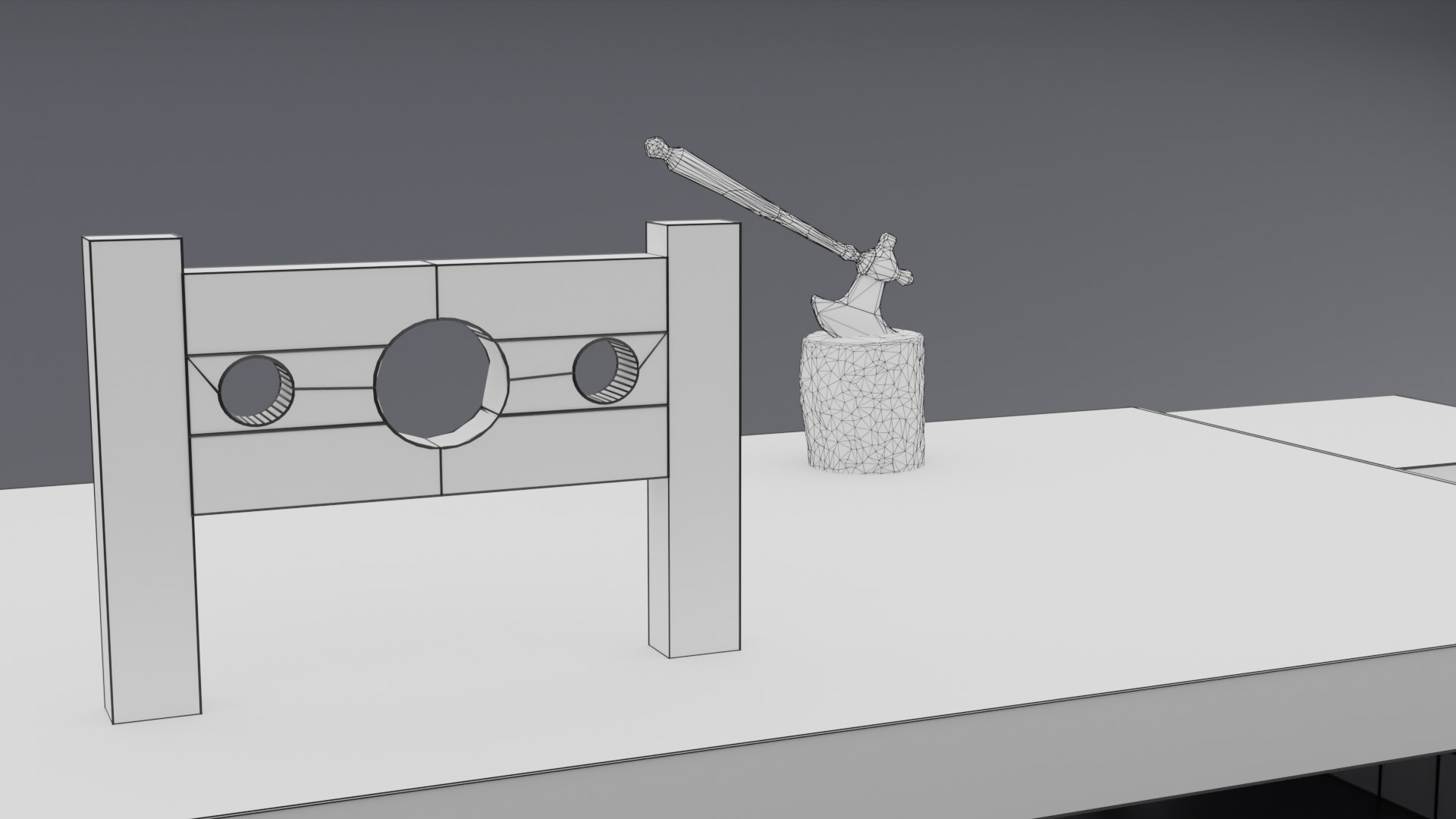 Hangman Board 3D Model - TurboSquid 1725515