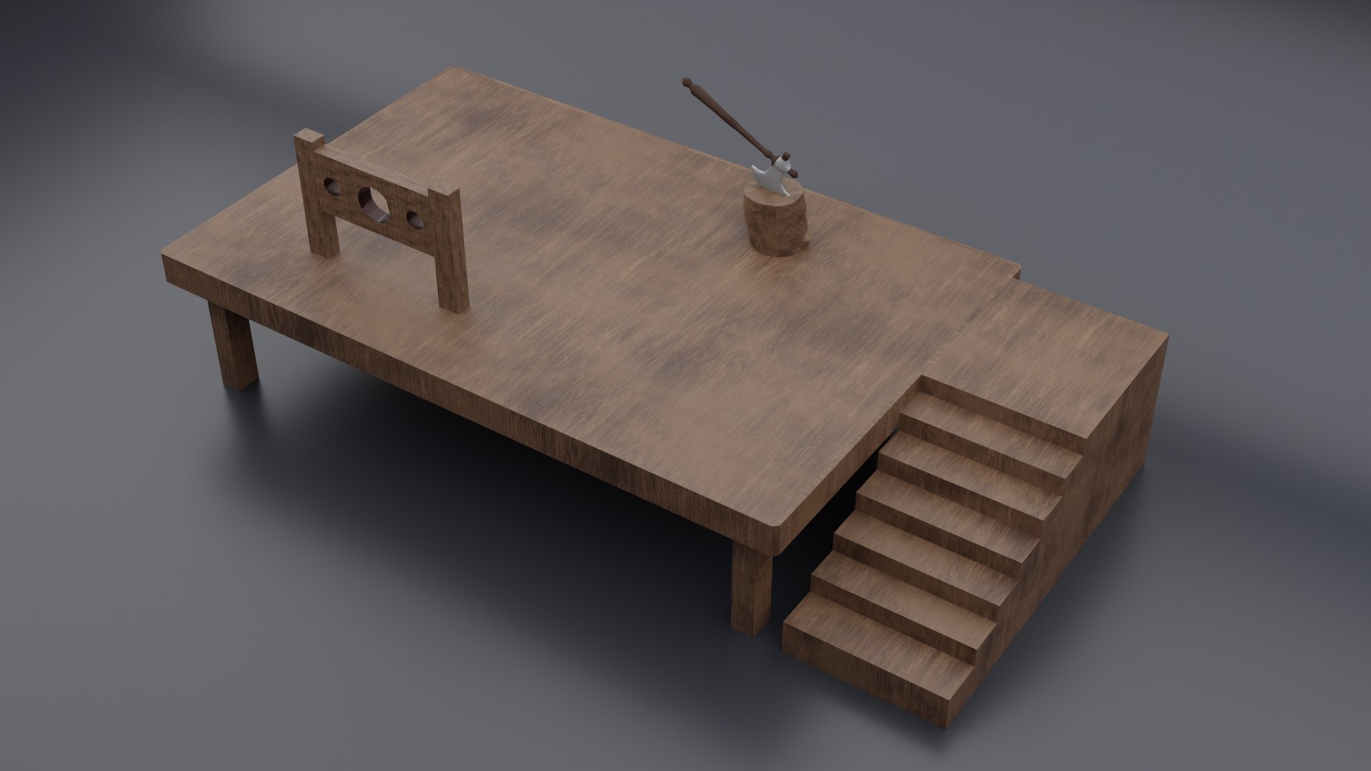 Hangman Board 3D Model - TurboSquid 1725515