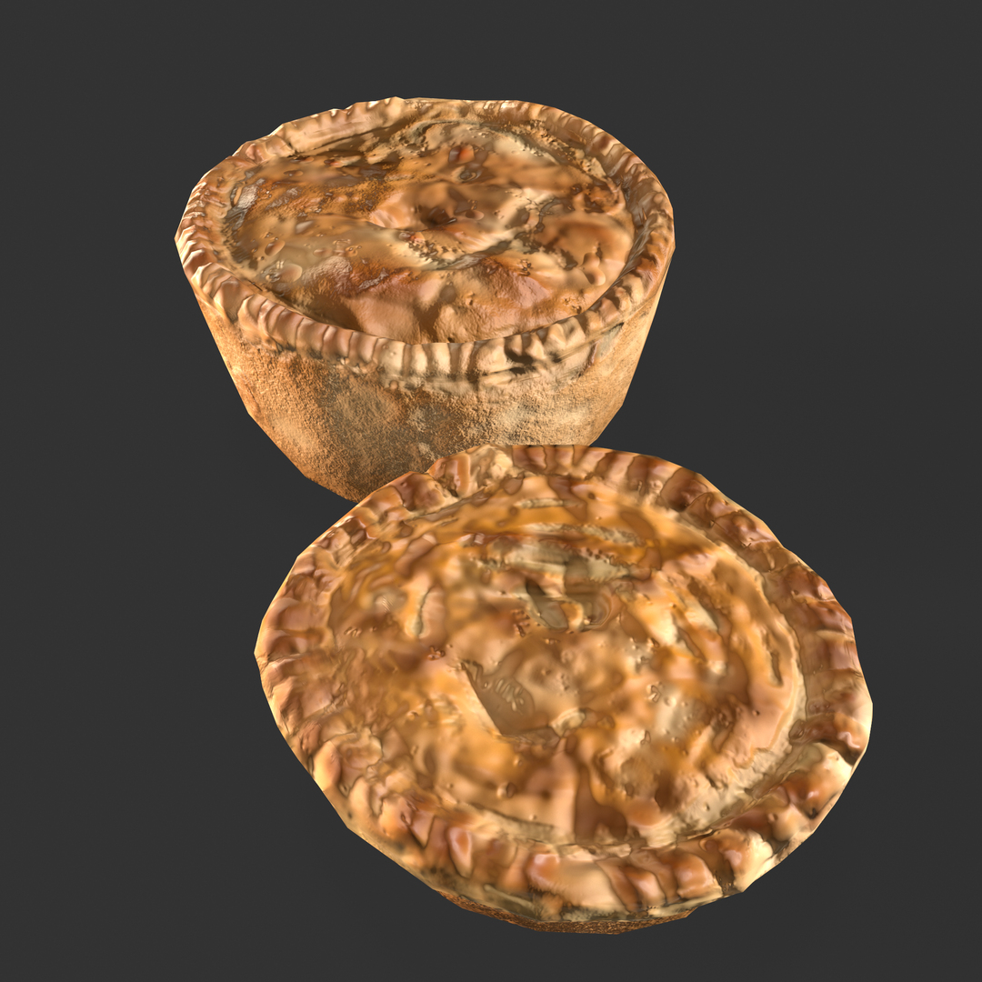 Medieval Meat Pies Set 3D - TurboSquid 1731712