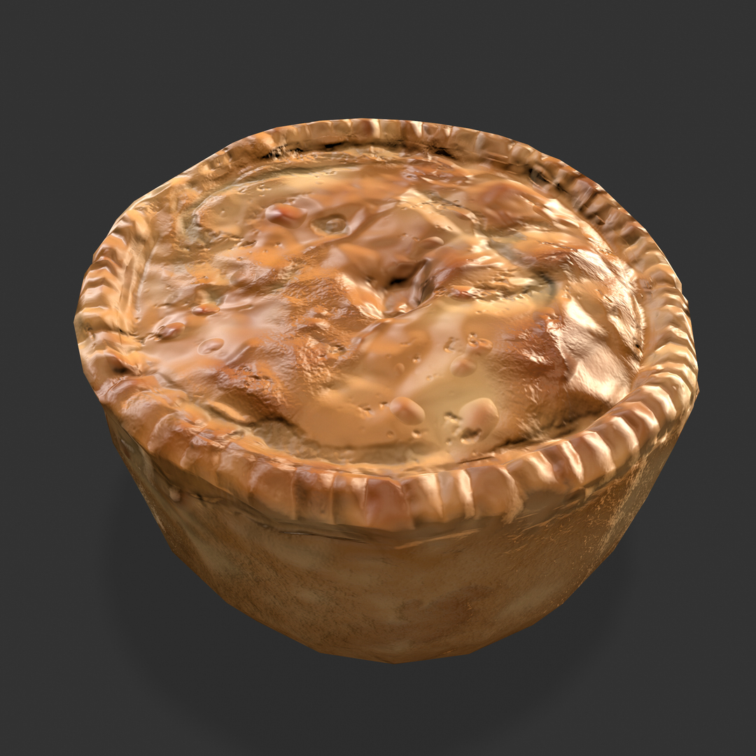 Medieval Meat Pies Set 3D - TurboSquid 1731712