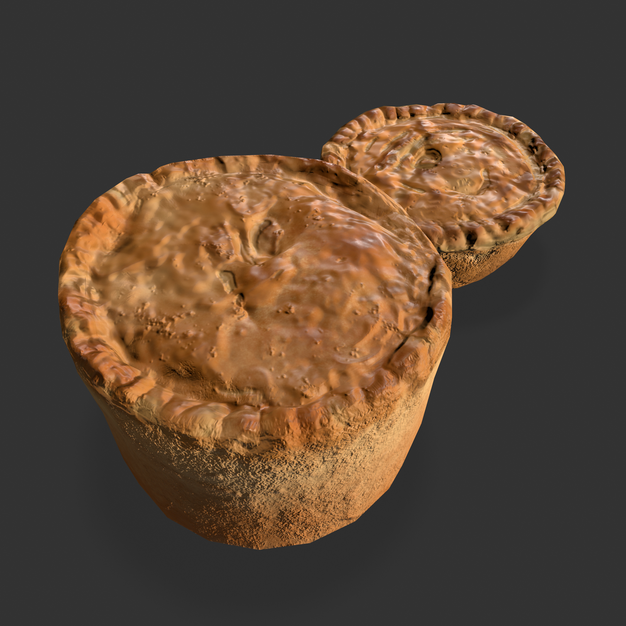 Medieval Meat Pies Set 3D - TurboSquid 1731712