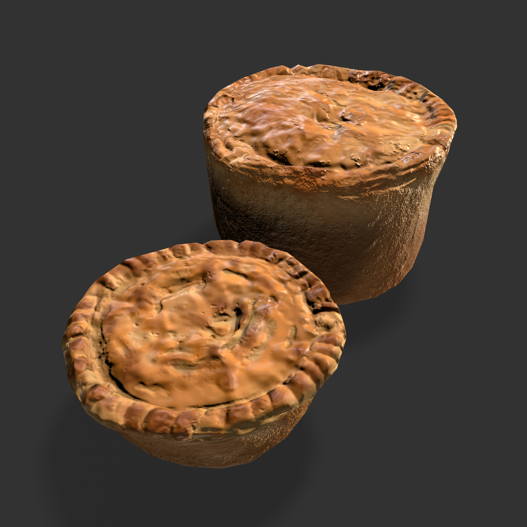 Medieval Meat Pies Set 3D - TurboSquid 1731712