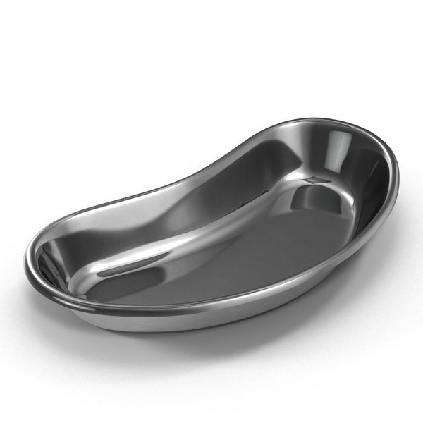 3d model kidney bowl equipment