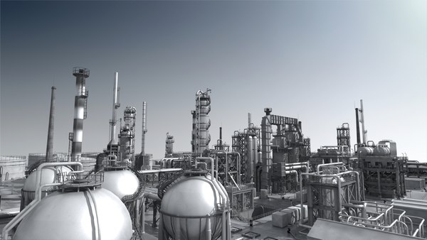 Metal Refinery 3D 모델 - TurboSquid 2051345