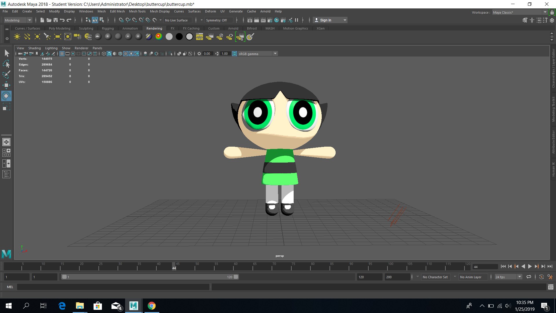 3D Buttercup Ppg - TurboSquid 1371368