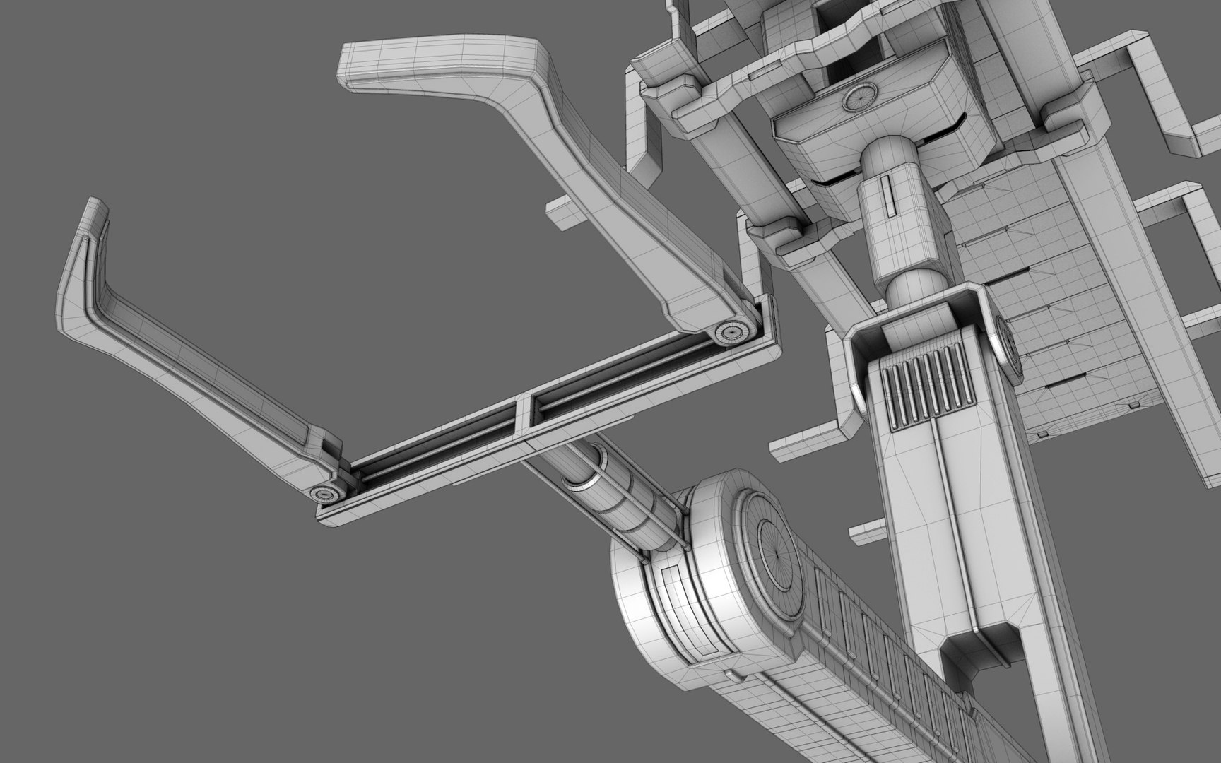 Sci Fi Lab Arm 3d Model