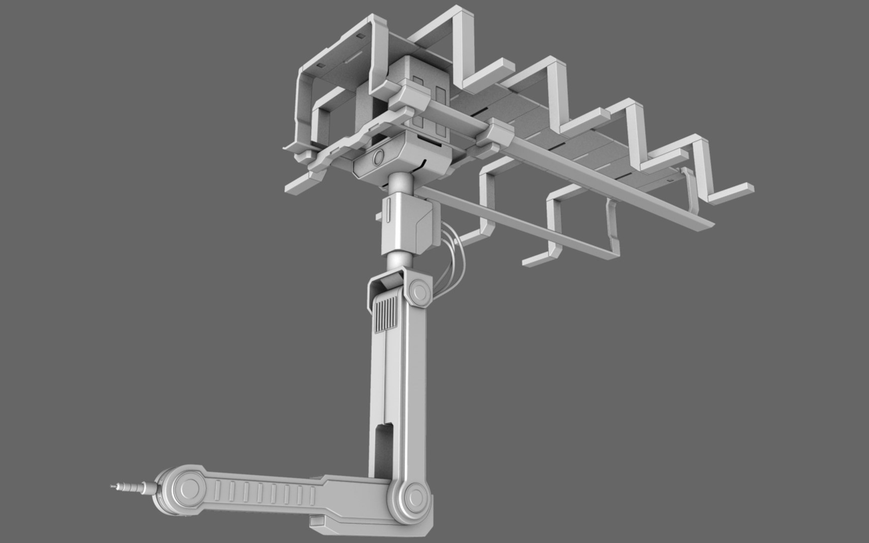Sci Fi Lab Arm 3d Model