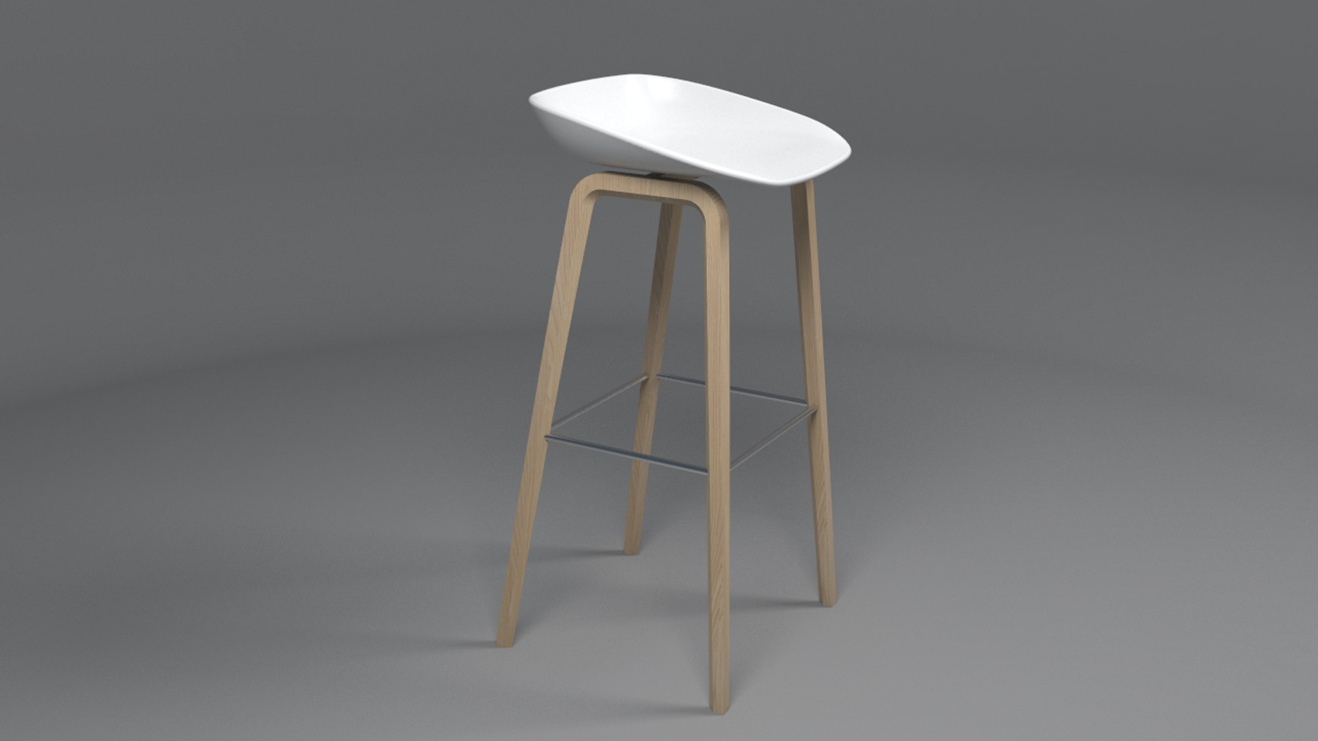 Bar Stool 3d Model