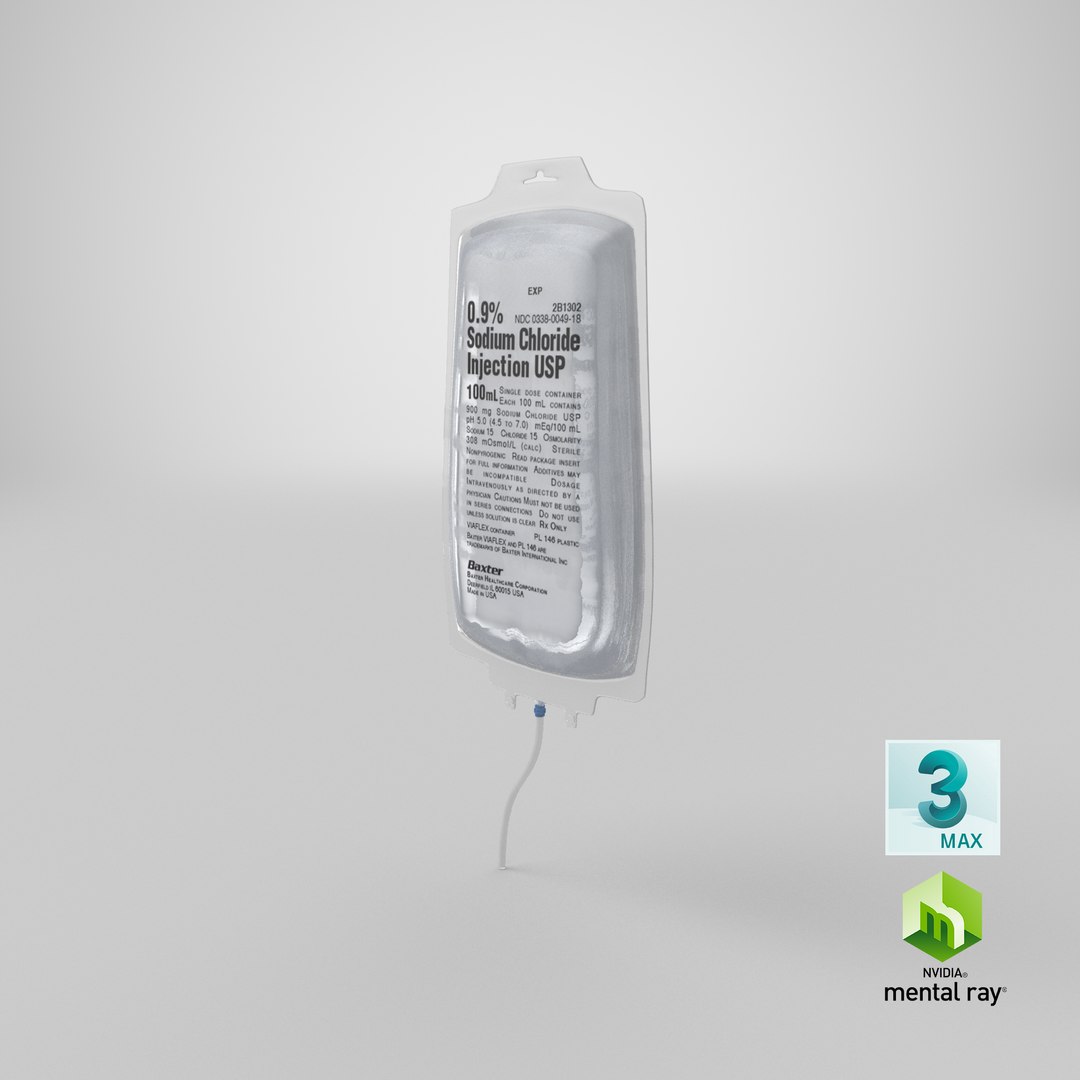 Iv Bag 3D - TurboSquid 1482983