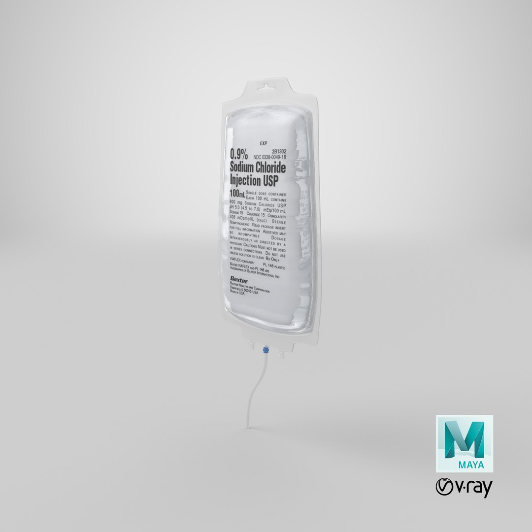 Iv bag 3D - TurboSquid 1482983