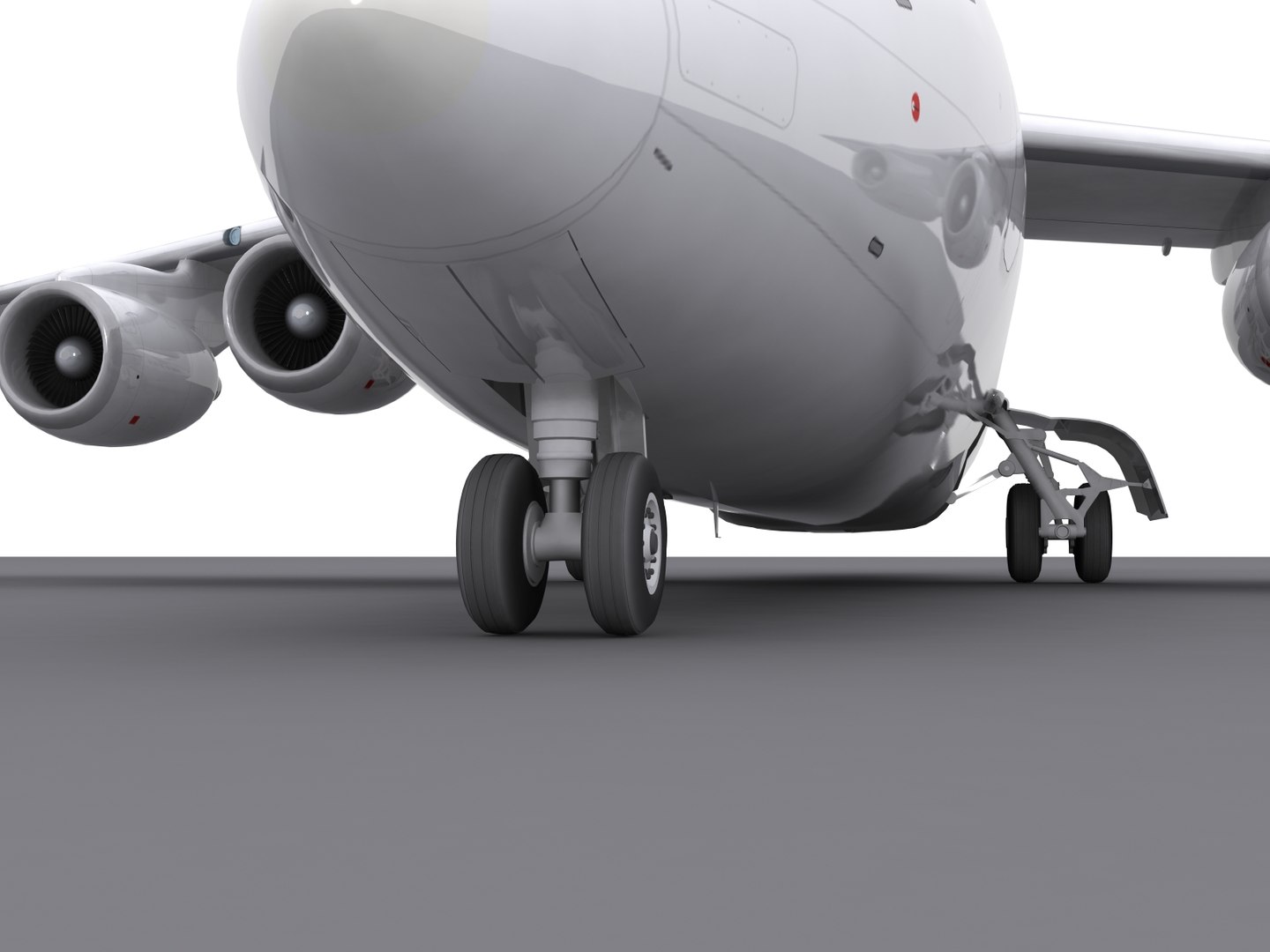 3d Model Bae 146-200 Avro Rj85