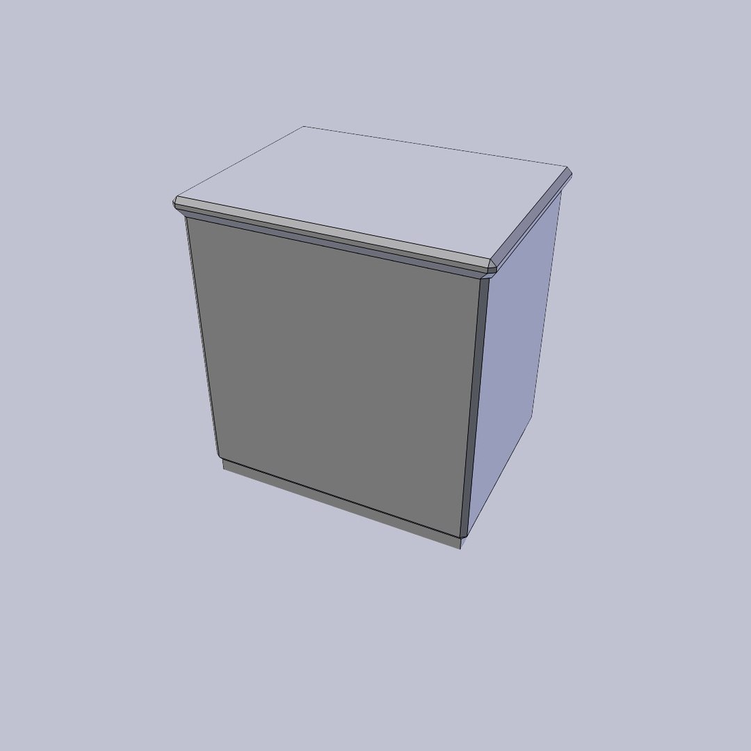 3d Model Street Utility Box