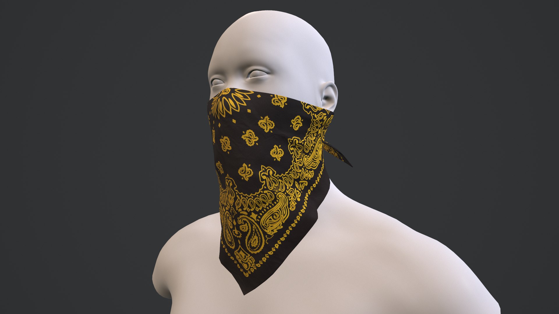 3D Model Bandana Band - TurboSquid 1637874