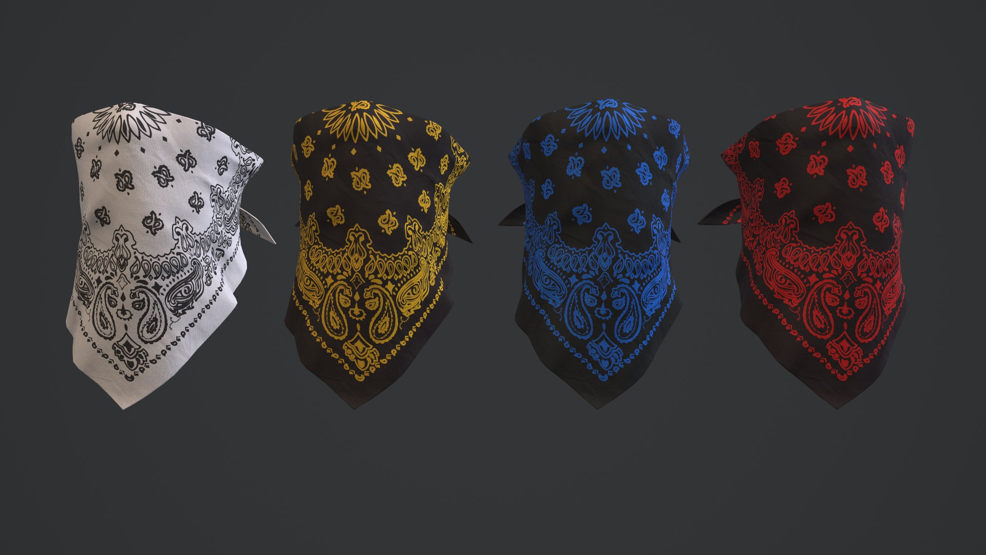 3D Model Bandana Band - TurboSquid 1637874