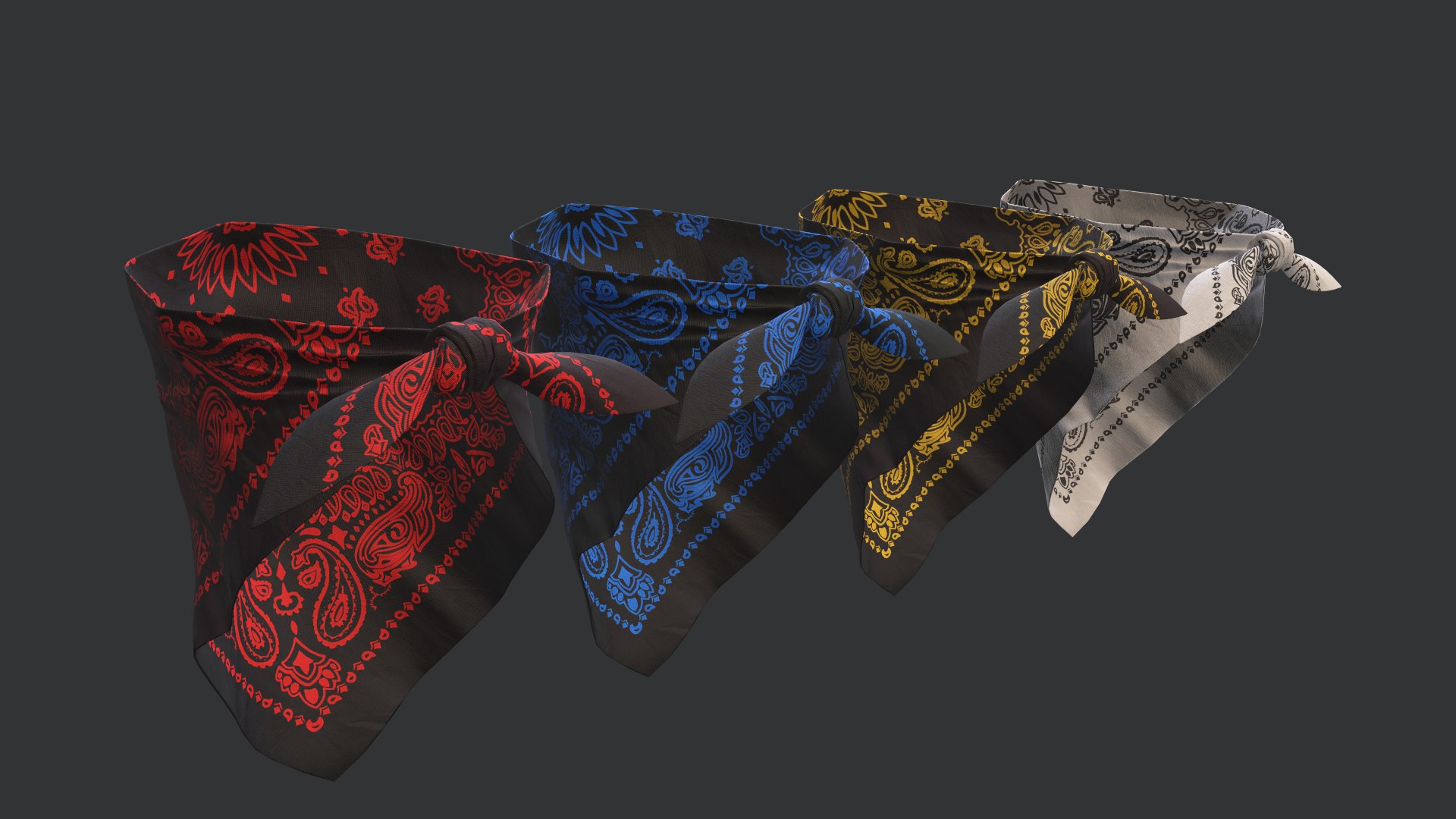 3D Model Bandana Band - TurboSquid 1637874
