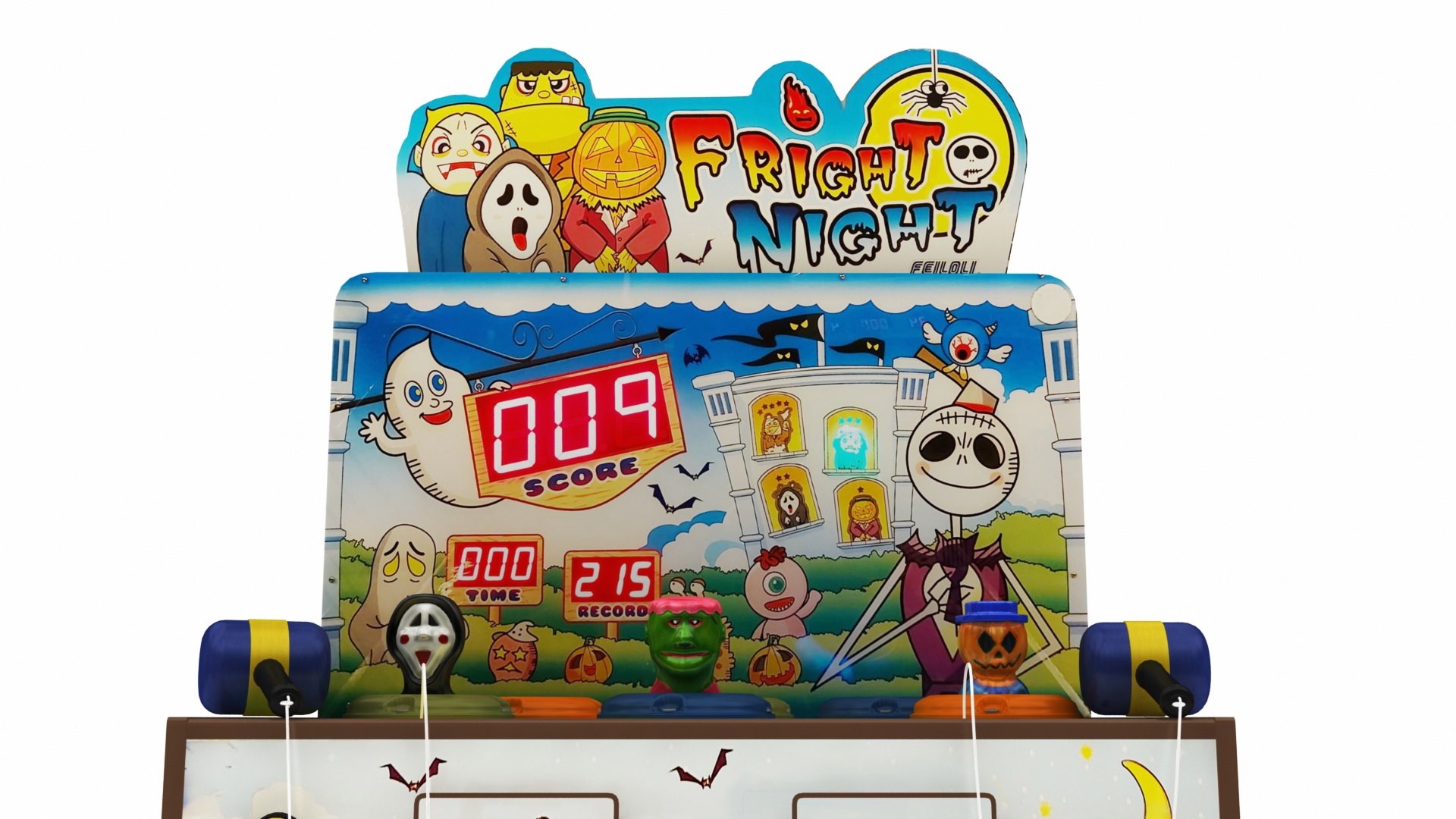 3D Whack Mole Horror Arcade Machine - TurboSquid 1498318