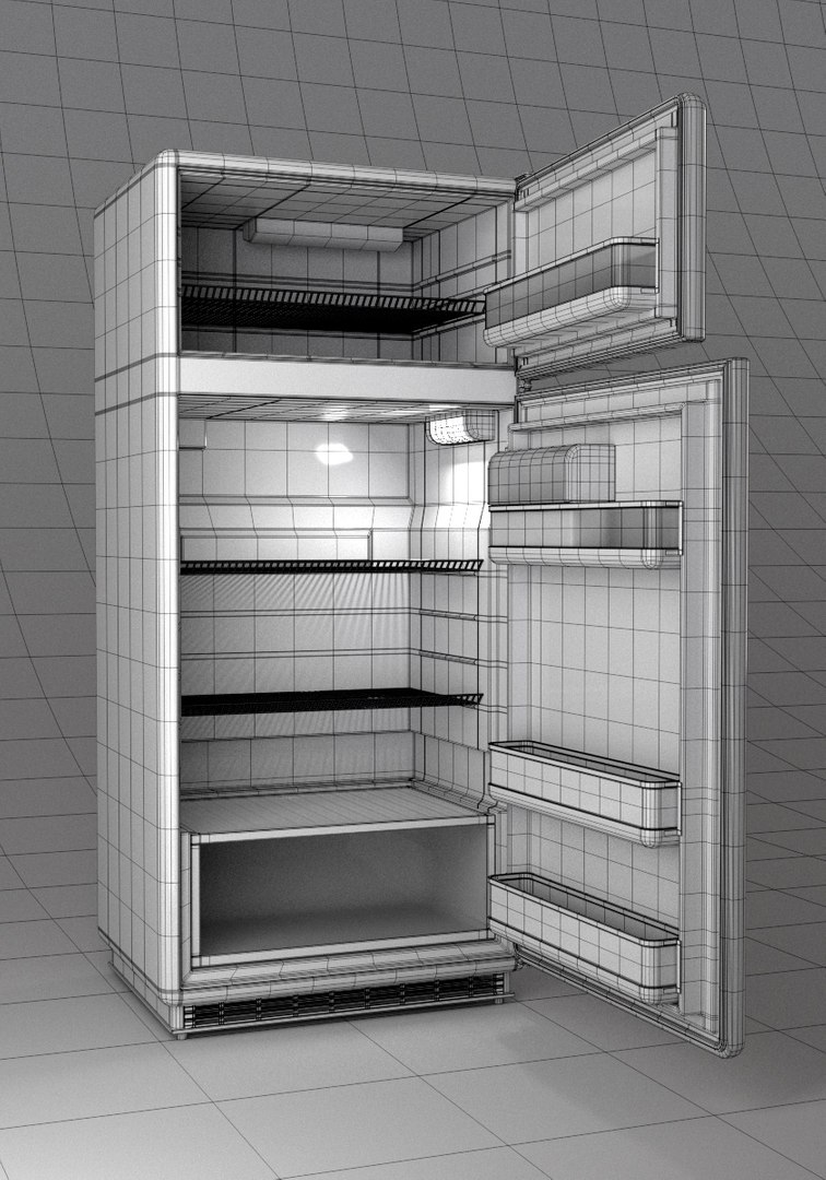 Refrigerator 3D - TurboSquid 1322333