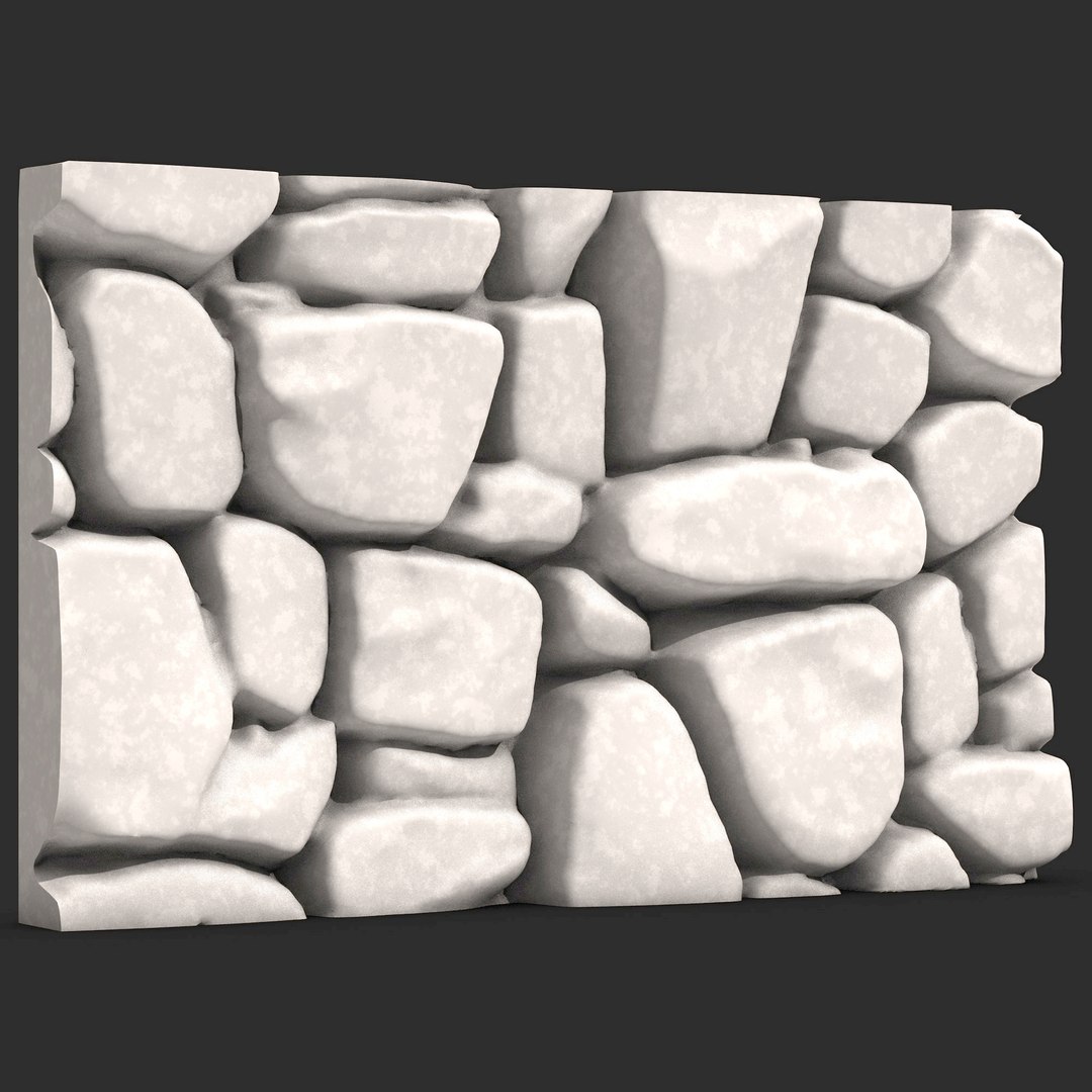 3D Stone Wall 018 - TurboSquid 2301745